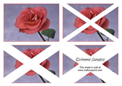 Dusky Pink Rose Side Step Stacker - CUP53108_5 | Craftsuprint