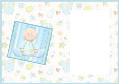A Baby Boy! Card Insert - CUP114202_576 | Craftsuprint