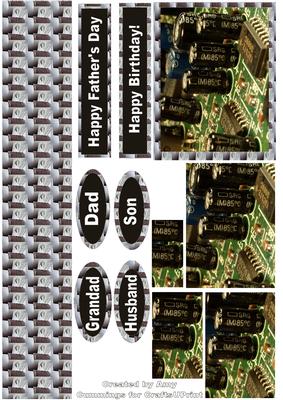Computer Chip Pyramid - CUP57842_576 | Craftsuprint