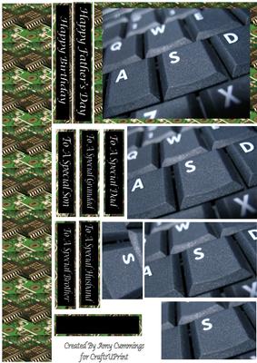 Computer Keyboard Pyramid - CUP58652_576 | Craftsuprint