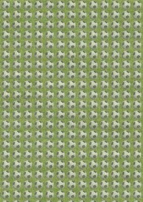 Football with Pitch Backing Paper - CUP68917_576 | Craftsuprint