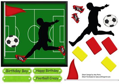 Football Topper - CUP467886_983 | Craftsuprint