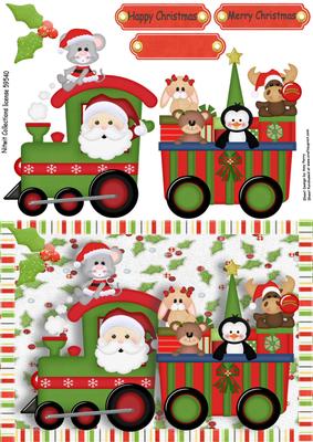 All Aboard the Santa Express! - CUP468047_983 | Craftsuprint