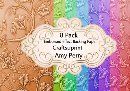 Embossed Effect Backing Paper - CUP574076_983 | Craftsuprint