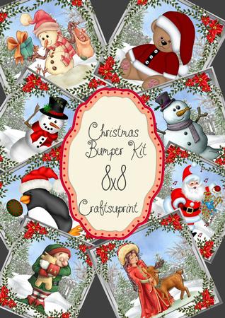 8x8 Christmas Bumper Kits - CUP649051_983 | Craftsuprint