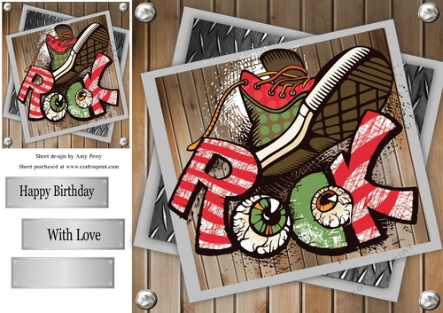 Funky Trainers 8x8 - CUP883965_983 | Craftsuprint