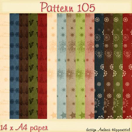 Backing Paper Pattern 105 - CUP583132_2013 | Craftsuprint
