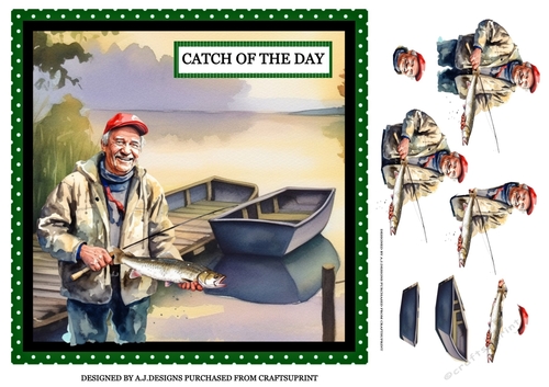 CATCH OF THE DAY KIT - CUP1232166_123820 | Craftsuprint