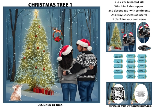 CHRISTMAS TREE 1 - CUP1184449_102057 | Craftsuprint