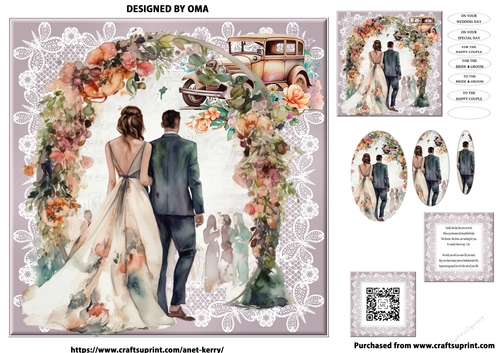 WEDDING DAY - CUP1216291_102057 | Craftsuprint