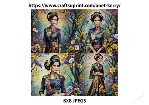 BEAUTIFUL LADIES 2 - CUP1301985_102057 | Craftsuprint