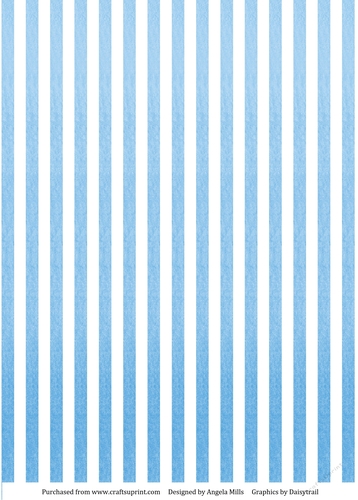 A4 Paper Blue Vertical Stripe on White Background - CUP1027492_89143 ...