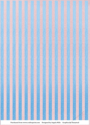 A4 Paper Blue Vertical Stripe on Pink Background - CUP1027493_89143 ...
