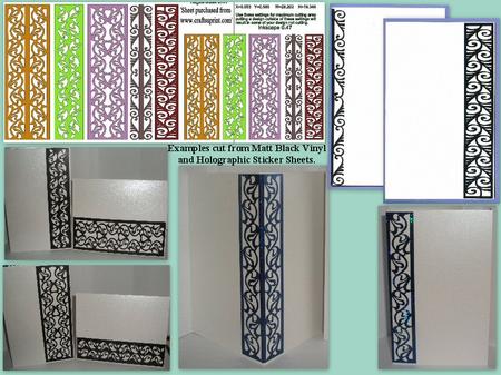 A5 & A6 Patterned Borders 1 - CUP700533_379 | Craftsuprint