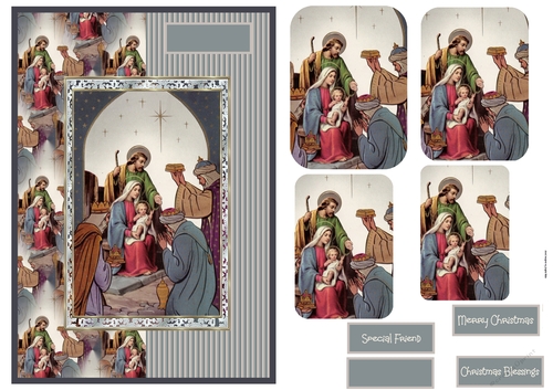 Nativity A5 - CUP1078380_8 | Craftsuprint