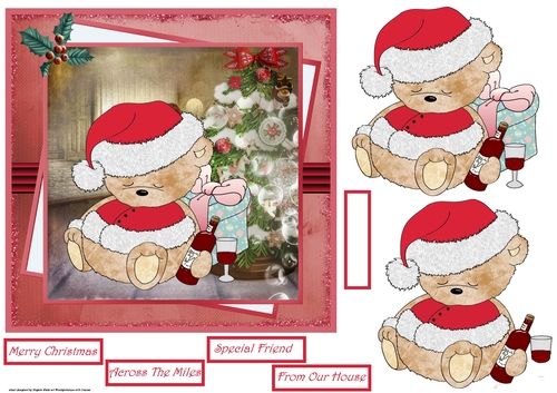 Boozy Christmas 7x7 - CUP1210662_8 | Craftsuprint