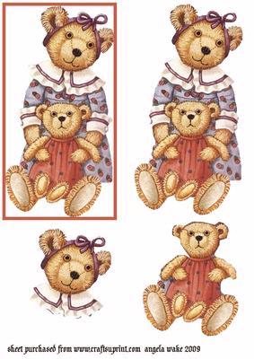 Mammy Bear - CUP12481_8 | Craftsuprint