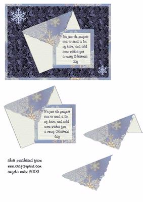 Snowflakes Message - CUP23558_8 | Craftsuprint