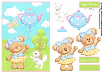 Tea Pot Balloon - CUP318078_8 | Craftsuprint