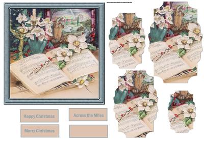 Christmas Story Card and Shaped Layers - CUP580128_8 | Craftsuprint