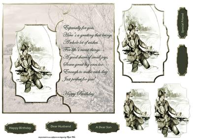 River Fishing Card with Shaped Layers and Verse - CUP594037_8 ...
