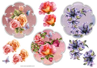 Variety of Toppers with Decoupage - CUP662464_8 | Craftsuprint