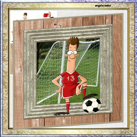 Football Fanatic 8x8 Card Mini Kit - CUP672534_8 | Craftsuprint