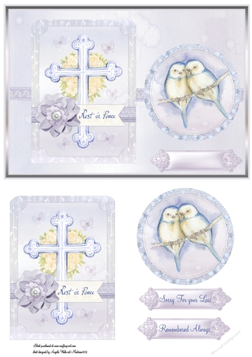 Cross and rest in peace - CUP779030_8 | Craftsuprint