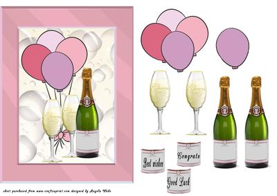 Congratulations Party Time - CUP84393_8 | Craftsuprint