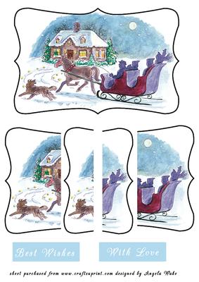 Seigh Ride Home Christmas Eve - CUP88181_8 | Craftsuprint