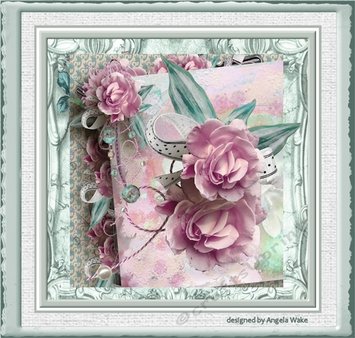 Double headed rose - CUP953817_8 | Craftsuprint