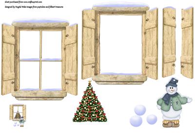 Snowdrift Window - CUP99443_8 | Craftsuprint