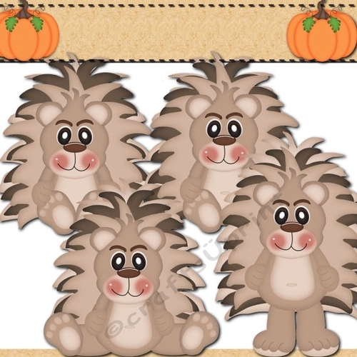 Hedgehogs Clipart - CUP739740_1141 | Craftsuprint