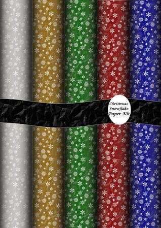 Christmas Snowflakes Paper Kit - CUP103168_544 | Craftsuprint