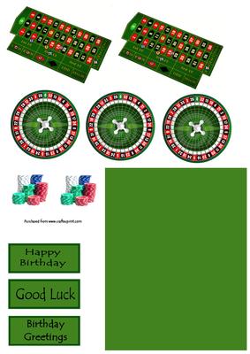 Roulette Paper - CUP48054_544 | Craftsuprint