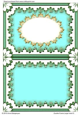 Double-frame Large Insert 5 - CUP142994_96 | Craftsuprint