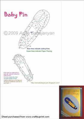 Baby Pin - CUP19962_96 | Craftsuprint