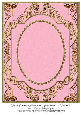 Fancy Large Frame or Aperture Card Front 7 - CUP329833_96 | Craftsuprint