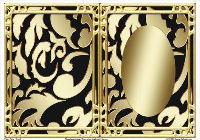 Plain Fancy Card - CUP70753_96 | Craftsuprint