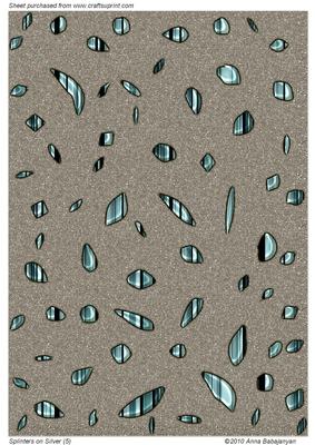 Splinters on Silver (5) - CUP85116_96 | Craftsuprint