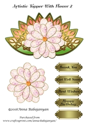 Artistic Topper With Flower 2 - Photo by Elena Pavlova