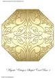 Majestic Octagon Shaped Card Base 2 - CUP157105_96 | Craftsuprint