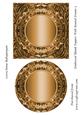 Embossed Blank Topper with Round Frame 7 - CUP618367_96 | Craftsuprint