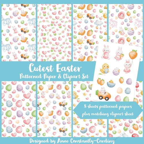 Cutest Easter Paper Pack - CUP1203903_100289 | Craftsuprint