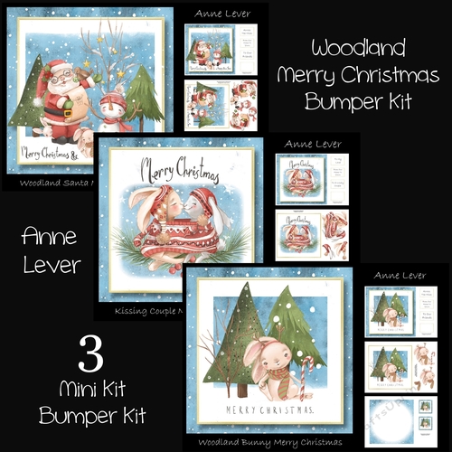 Woodland Merry Christmas Bumper Kit - CUP1004599_1763 | Craftsuprint