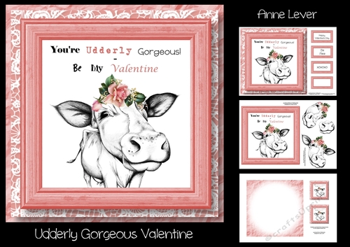 Udderly Gorgeous Valentine - CUP1019718_1763 | Craftsuprint