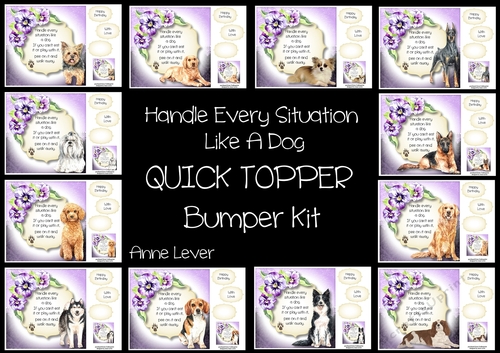 Handle Every Situation Like A Dog QUICK TOPPER Bumper Kit - CUP1034806 ...