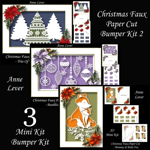 Christmas Faux Paper Cut Bumper Kit 2 - CUP1055268_1763 | Craftsuprint
