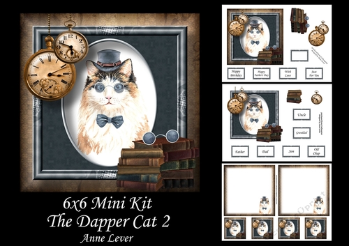 The Dapper Cat 2 - CUP1103288_1763 | Craftsuprint