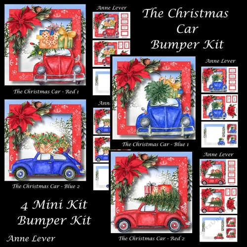 The Christmas Car Bumper Kit - CUP1118607_1763 | Craftsuprint